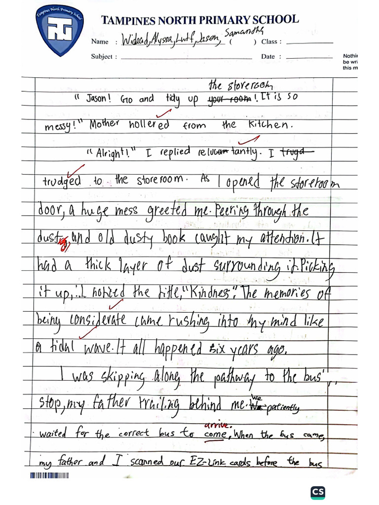 Widaad Alyssa Jason Lutf Samantha PG 1-2 | PDF