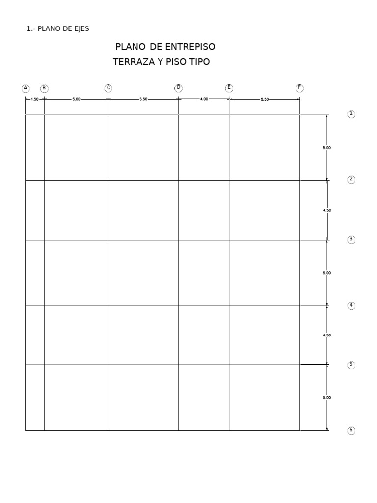 PLANO DE ENTREPISO DE HORMIGON ARMADO 2-Model | PDF