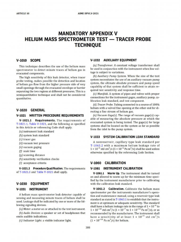 ASME BPVC Section IV Appendix IV Article 10 | PDF