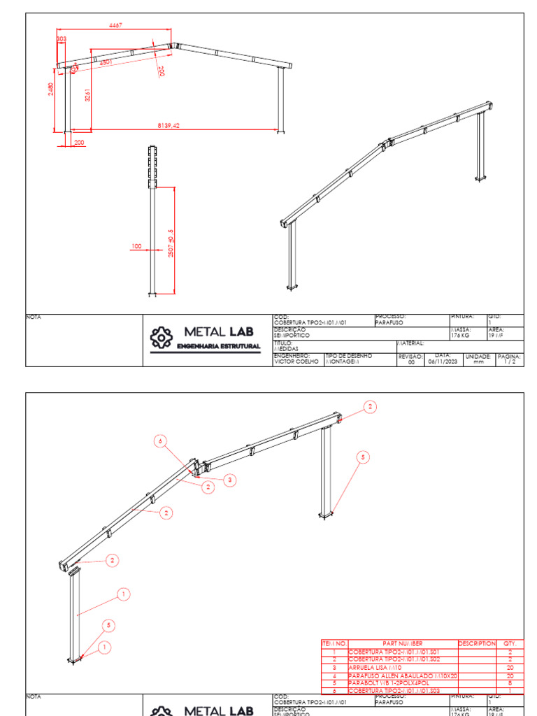 Cobertura Tipo2 m01.m01 | PDF