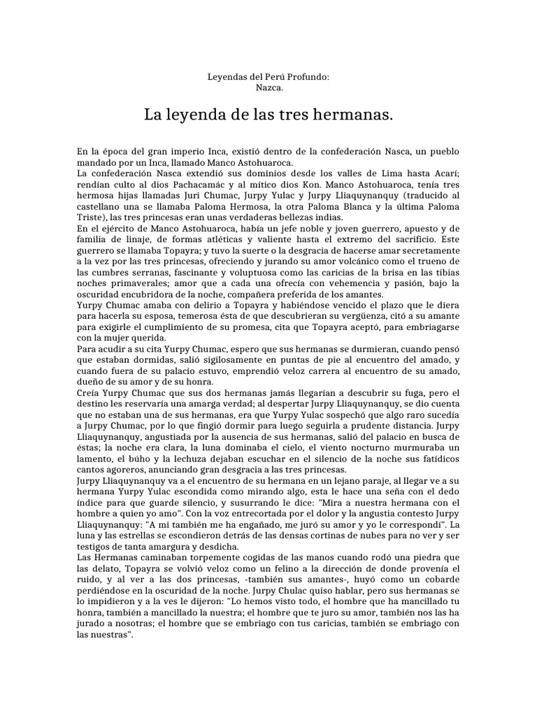 Leyendas Del Perú Profundo | PDF