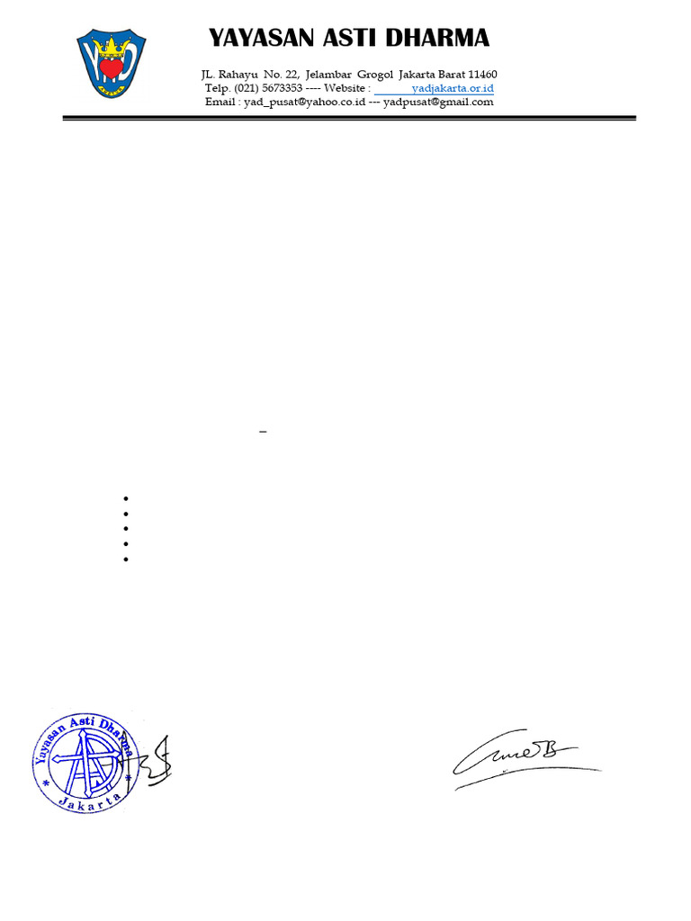 Surat Undangan Family Gathering | PDF