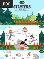 Starters Authentic 1 - Test 1 | PDF