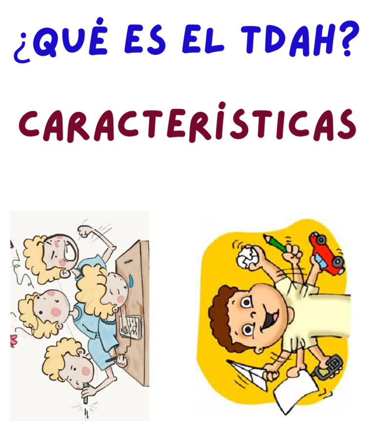 ¿Qué Es El Tdah | PDF