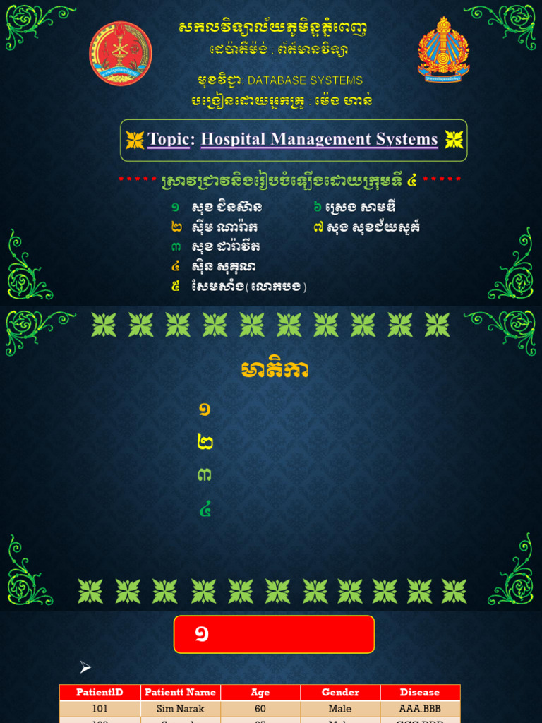 G4 A3 Topic Doctor System | PDF | Computer Data | Sql