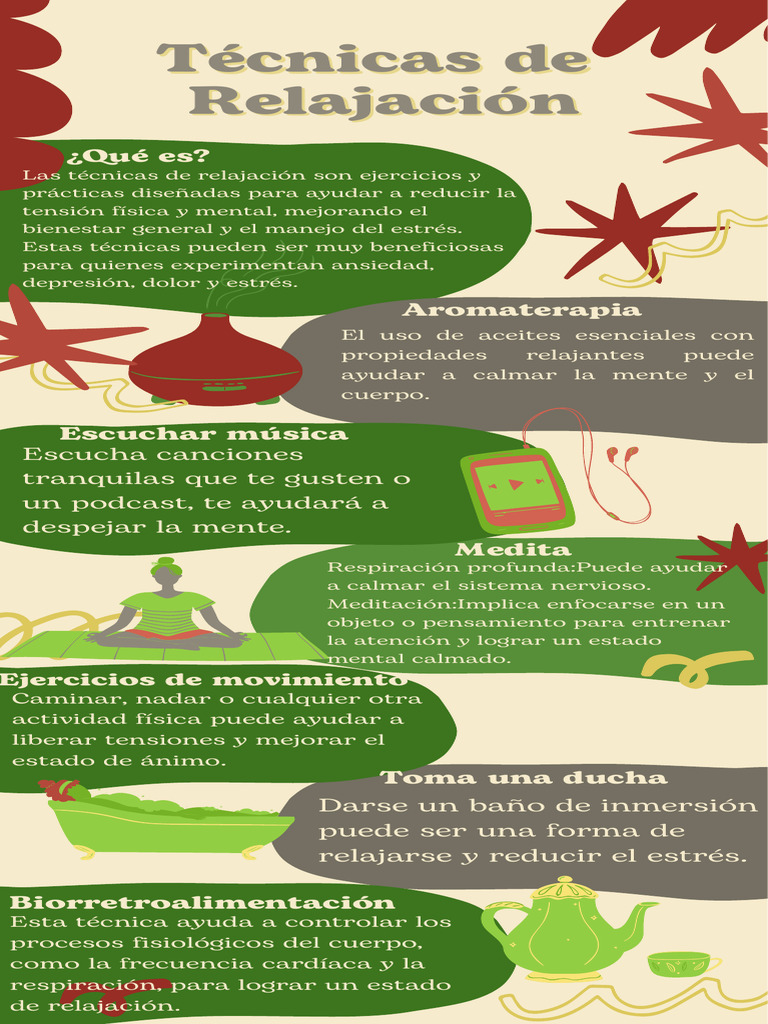 Técnicas de Relajación Efectivas | PDF