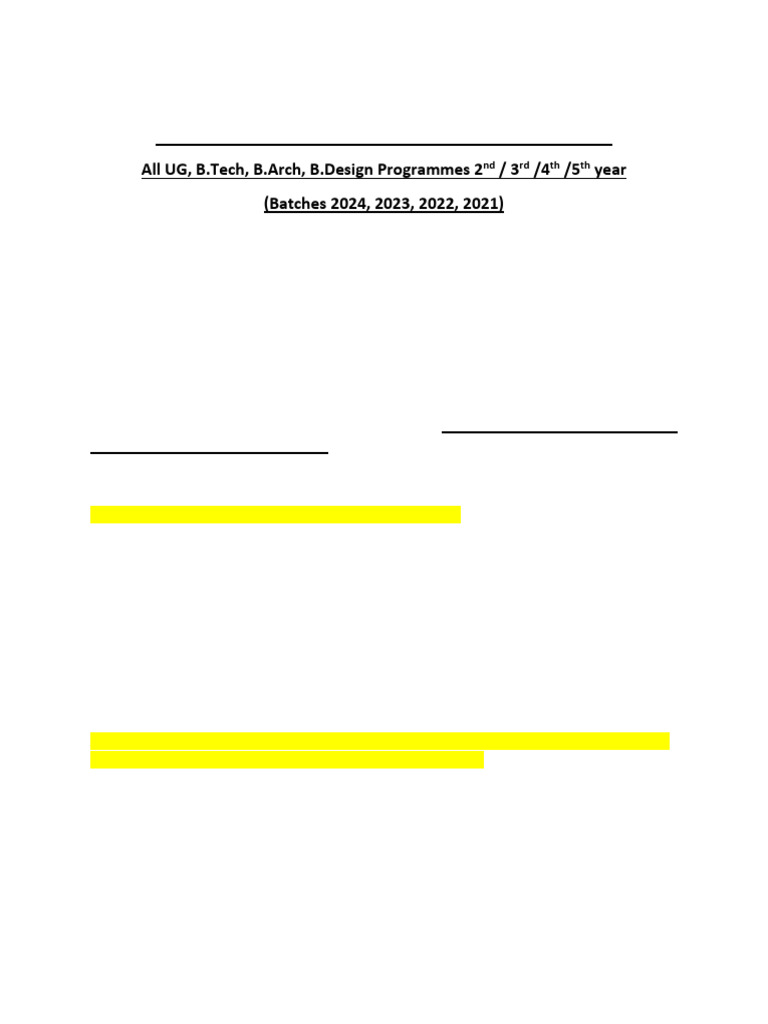 CMR University 2025-26 Fee Notification | PDF
