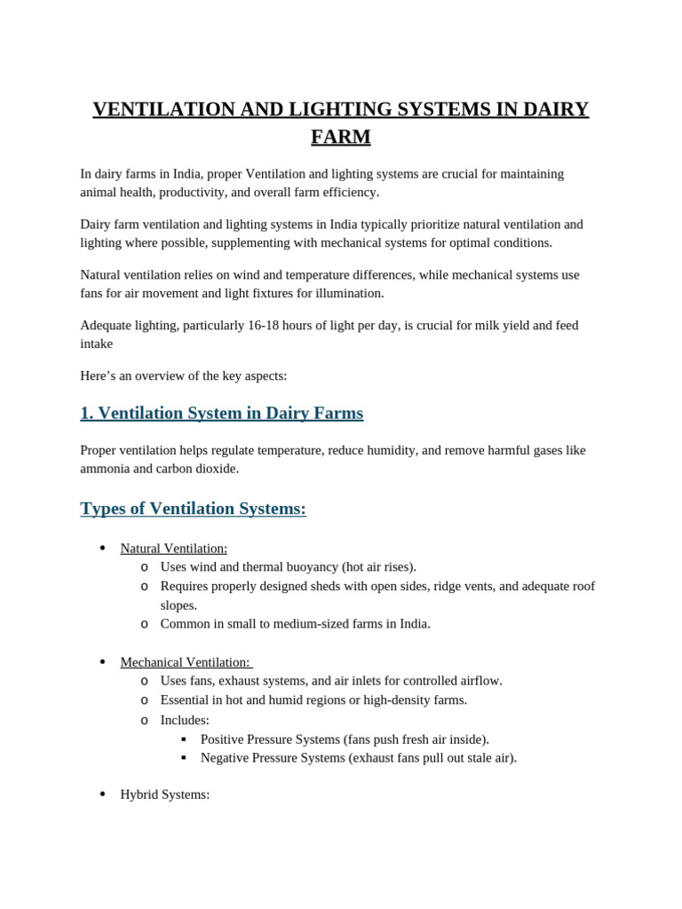 Ventilation and Lighting Write Up by Anisha Paul | PDF | Ventilation ...