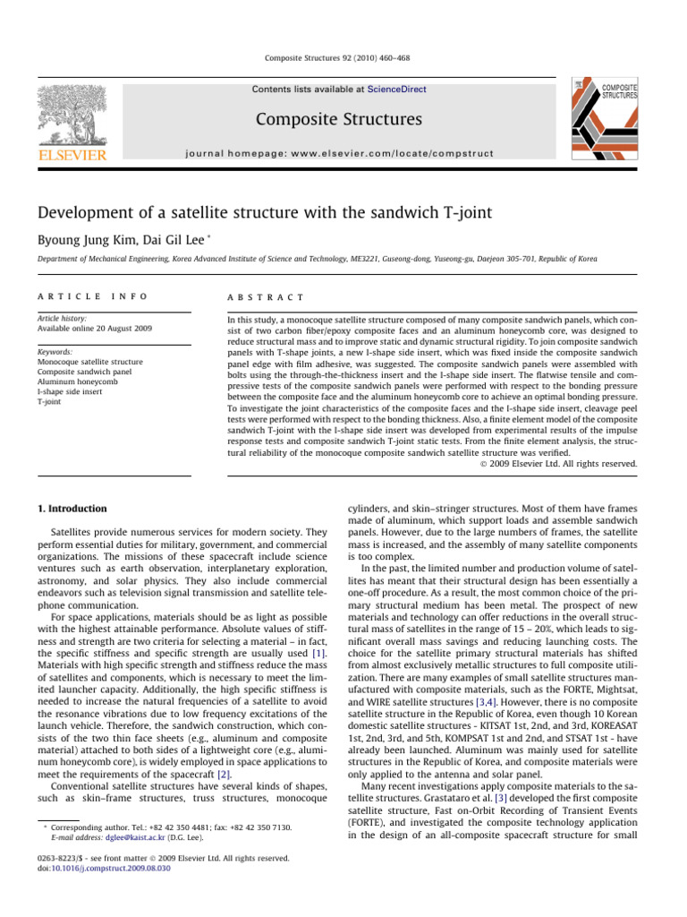 Sandwich Structure | PDF | Composite Material | Strength Of Materials