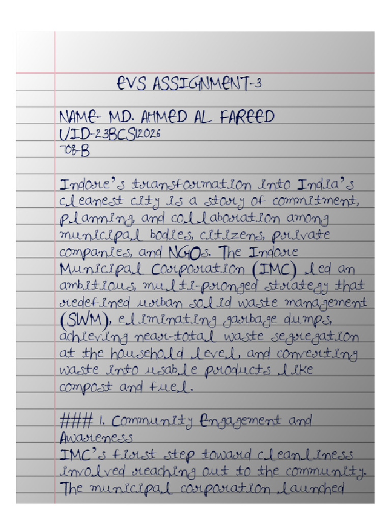 Fareed Evs Assignment 3 | PDF