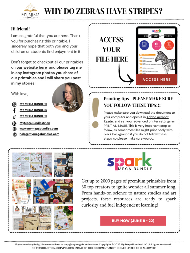 Why+Do+Zebras+Have+Stripes+ ++ACCESS+FILE | PDF