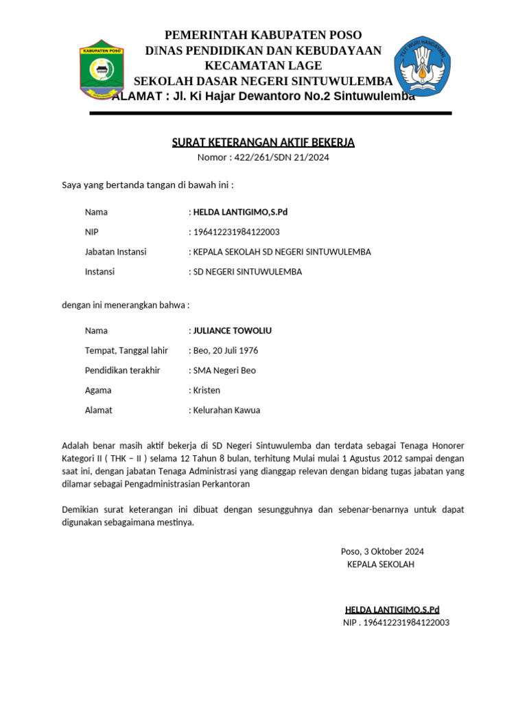 Berkas Ibu Yuli | PDF