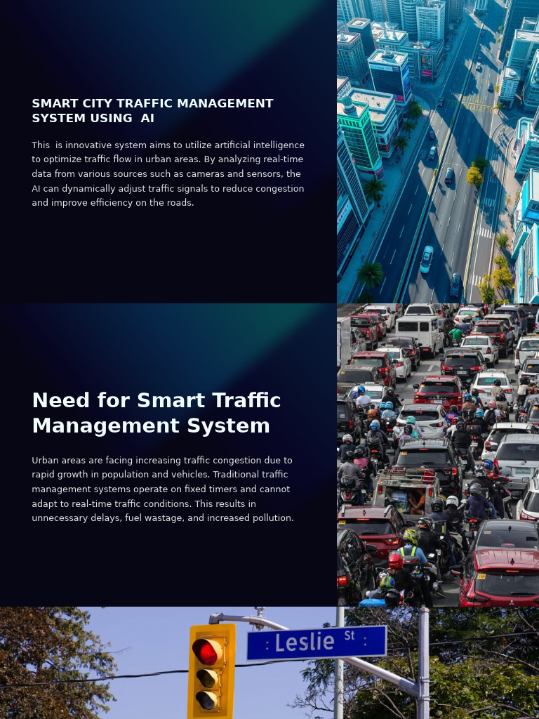 Smart City Traffic Management System Using Ai | PDF | Traffic | Traffic ...