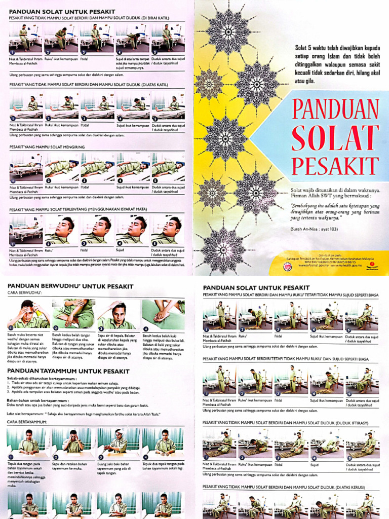 Panduan Solat Pesakit | PDF