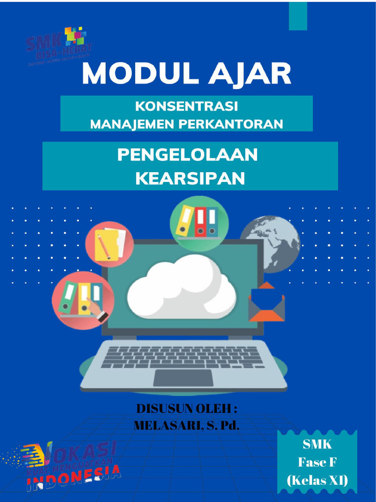 Modul Ajar Kearsipan (Sistem Abjad) - Melasari | PDF