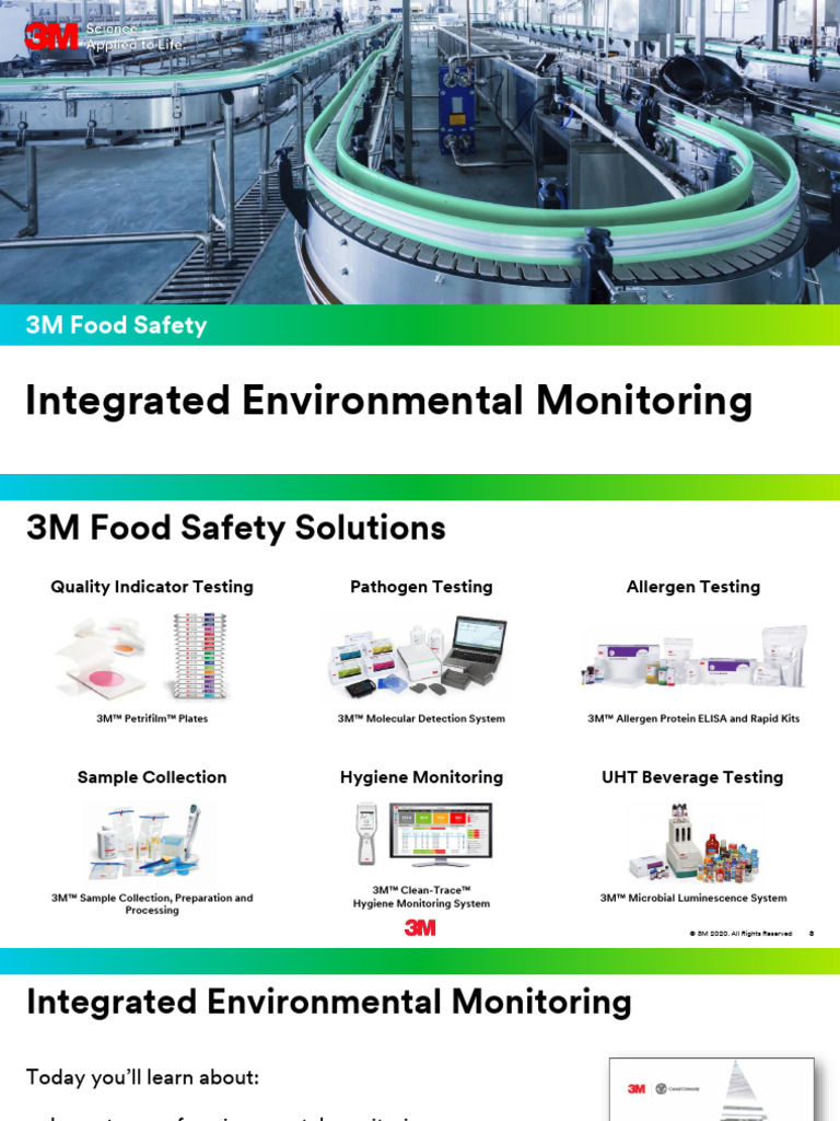 3M Environmental Monitoring Handbook | PDF | Environmental Monitoring ...