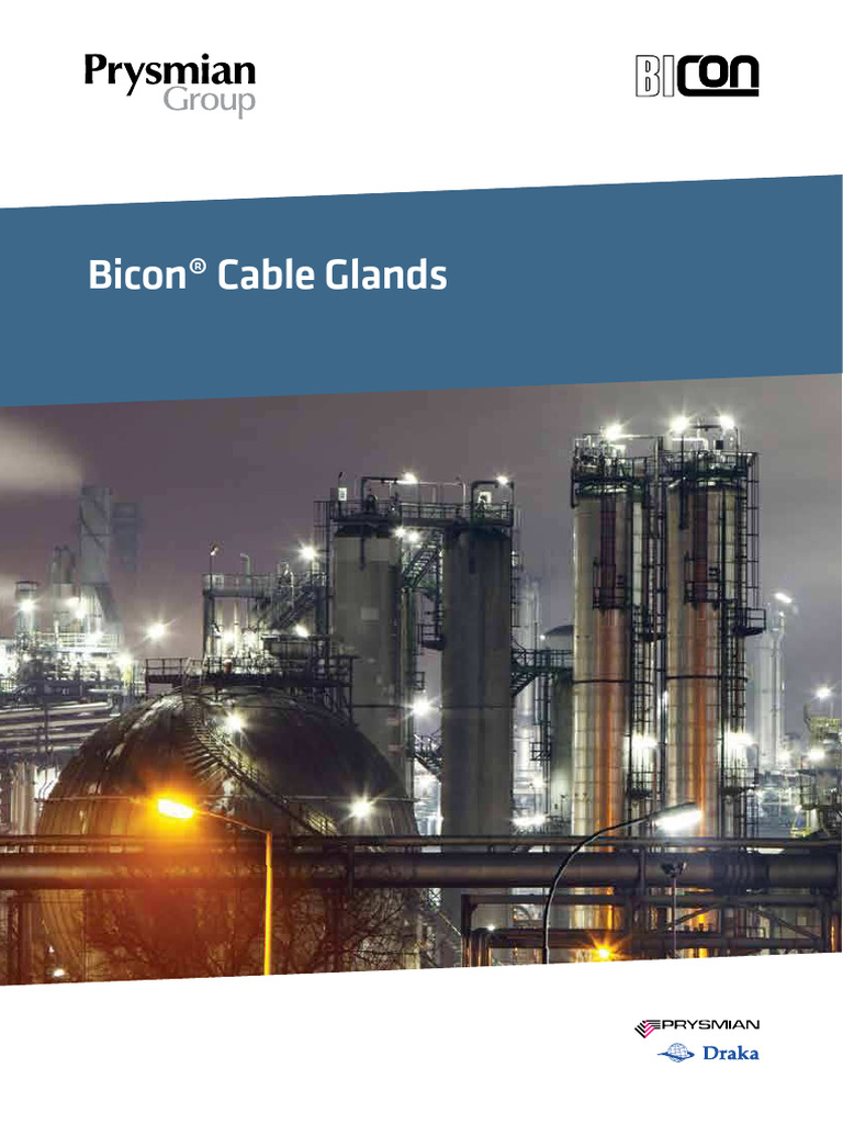 Bicon® Cable Glands Overview | PDF | Smoke | Materials