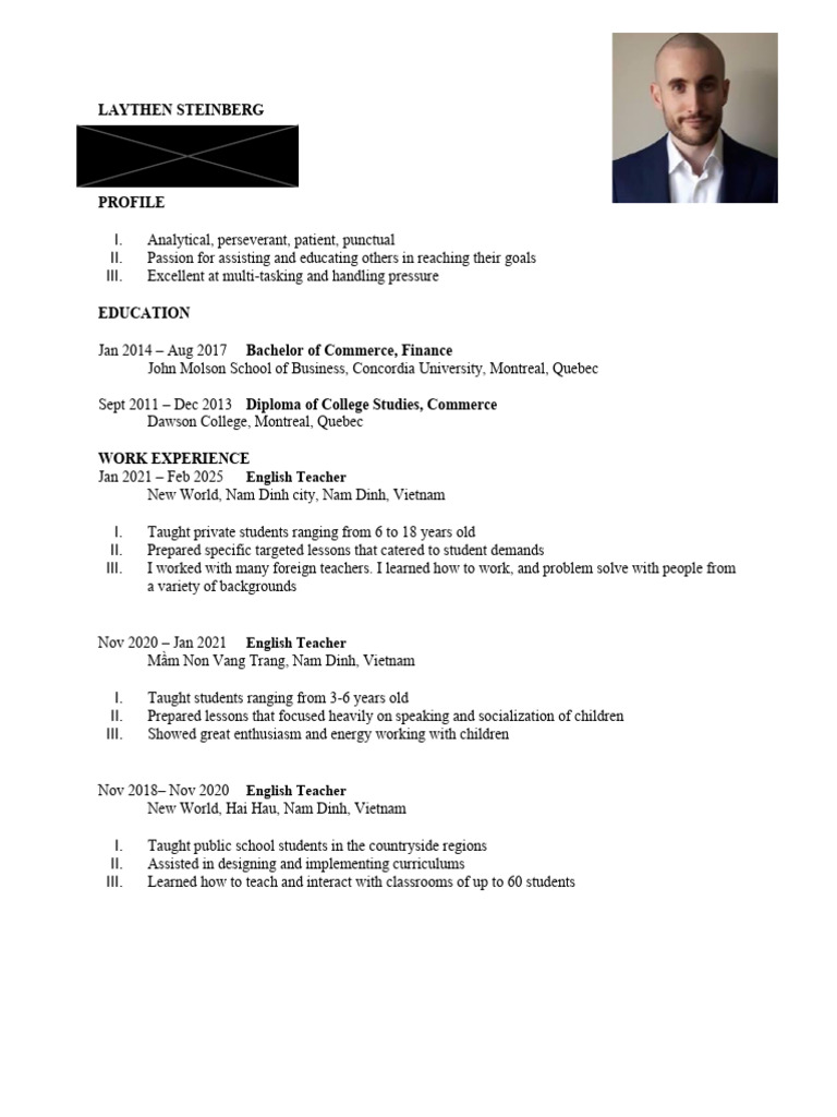 Laythen Resume PDF | PDF