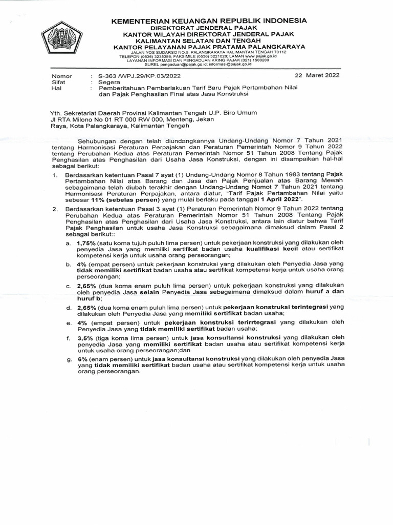 Panduan Setoran Pajak | PDF