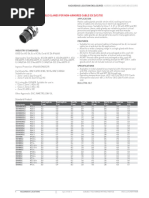 Cable Gland Selection Chart | PDF | Cable | Insulator (Electricity)