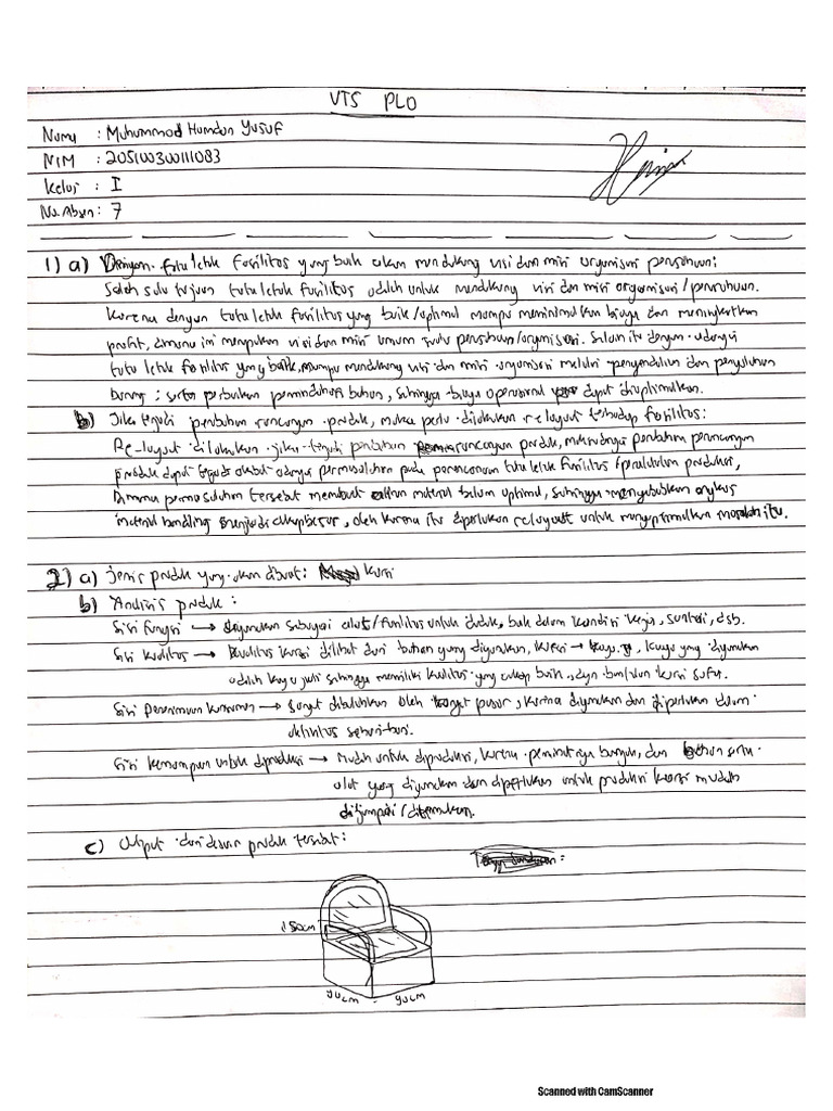 UTSPLO I Muhammad Hamdan Yusuf | PDF