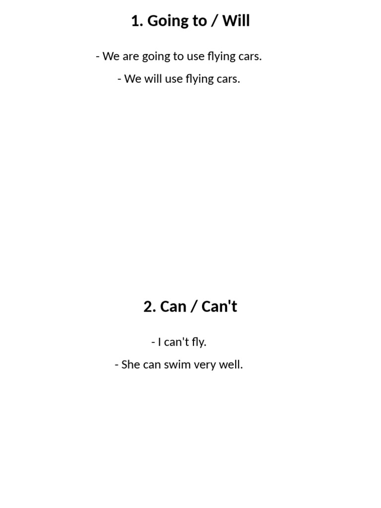 English Review Slides | PDF