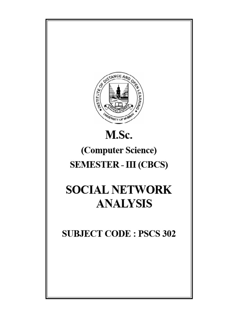 Paper 2 Social Network Analysis | PDF | Mathematical Relations | Graph Theory