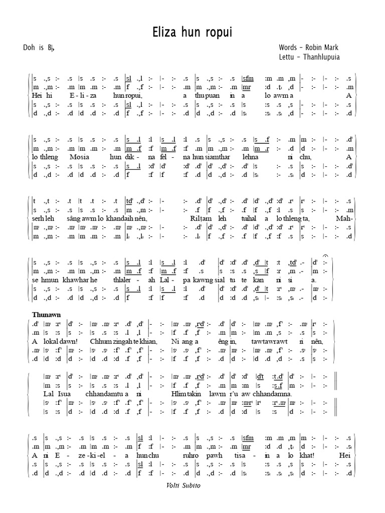 Eliza Hun Ropui | PDF