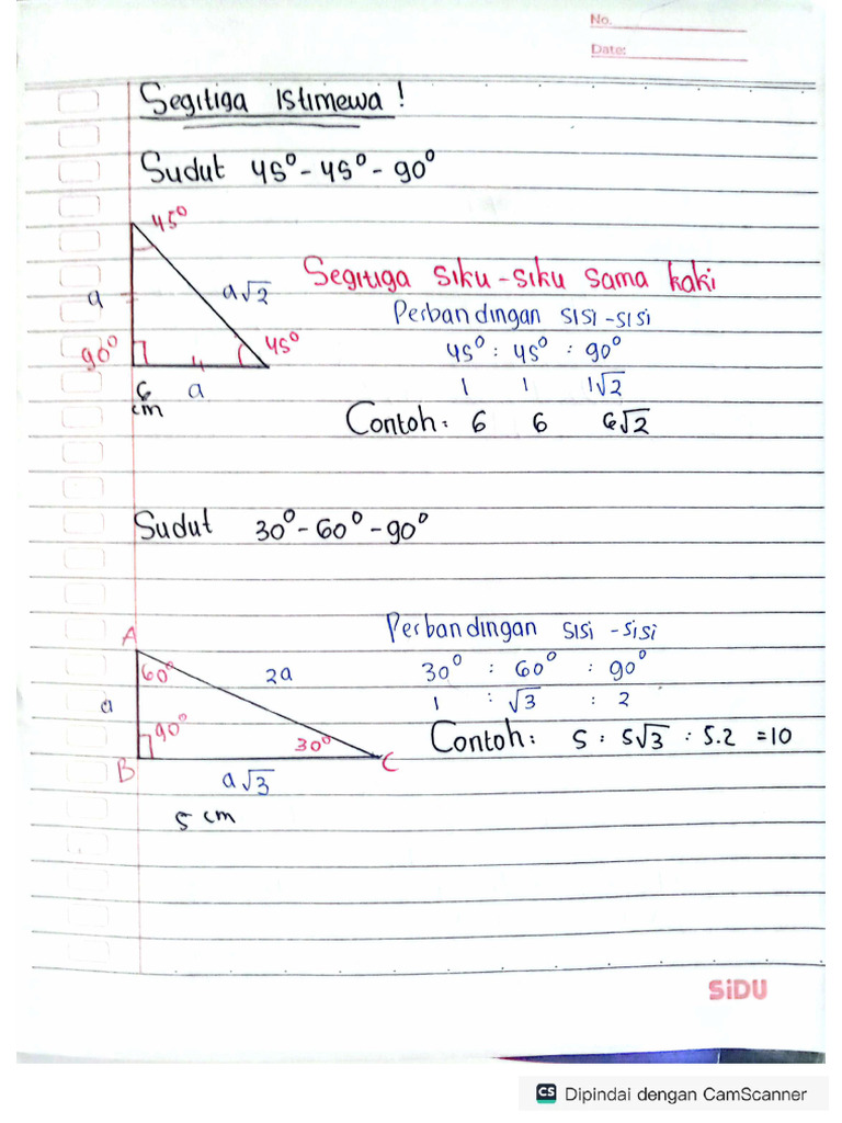 Segitiga Istimewa | PDF