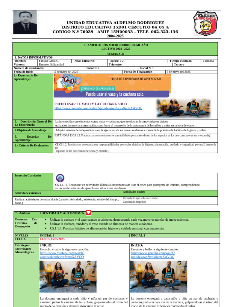s30 Puedo Usar El Vaso y La Cuchara Solo | PDF