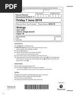 GCSE Biology Formula Sheet B1 To B4 | PDF