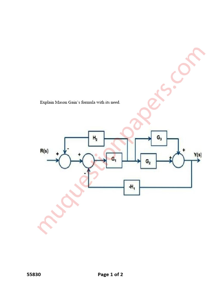 Be Electronics Engineering Semester 5 2024 May Principles of Control ...
