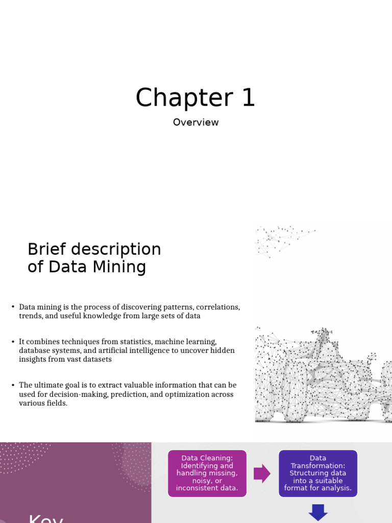 DataMining and Warehousing - Chapter1 | PDF | Data Mining | Machine Learning