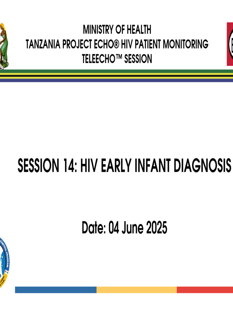 Session 14_HIV Early Infant Diagnosis | PDF | Diagnosis Of Hiv/Aids | Hiv