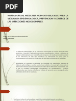 NORMA Oficial Mexicana NOM-034-SSA3-2013, Regulación de Los Servicios ...