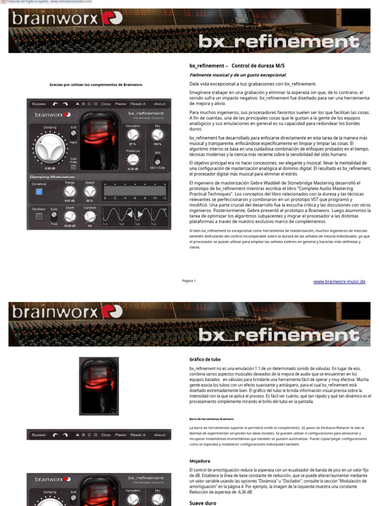 BX Refinement Manual - En.es | PDF | Ritmo