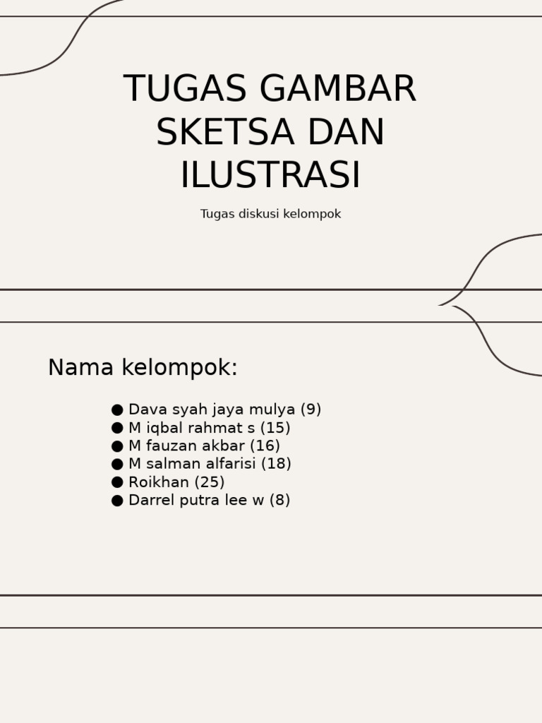 Sketsa Dan Ilustrasi | PDF