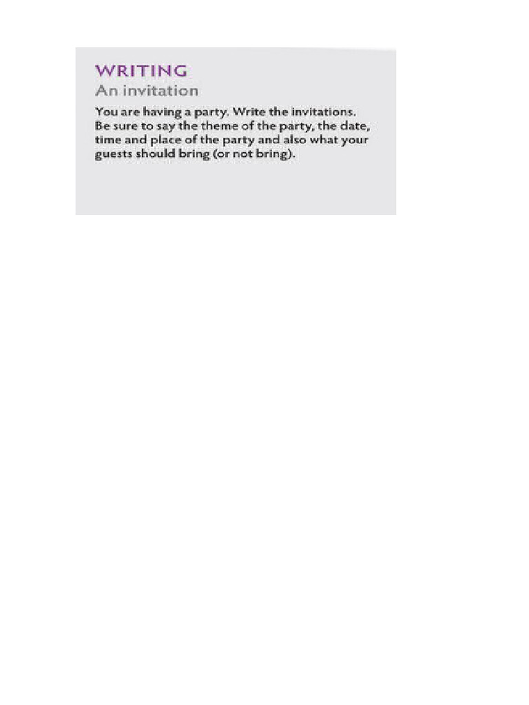 Writing Grade 6 | PDF