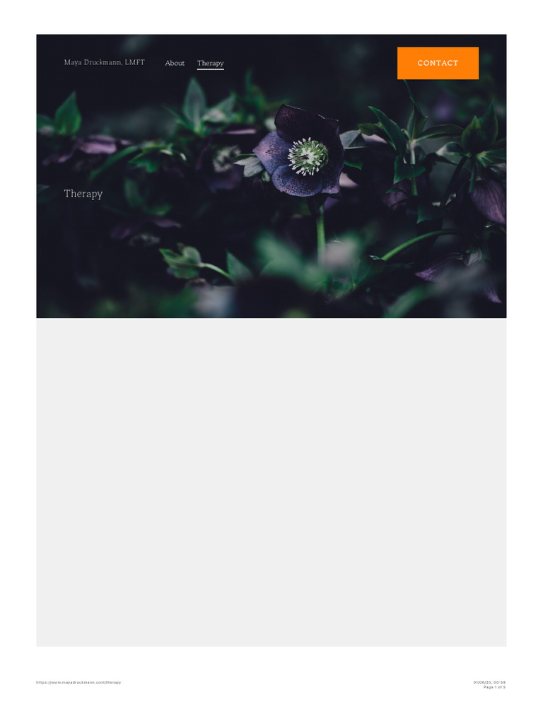 Therapy - Maya Druckmann, LMFT | PDF | Attachment Theory | Mental Health