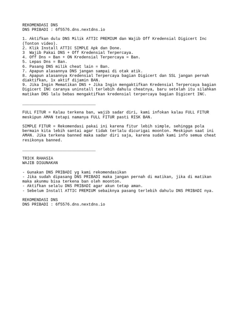 1.cara Install + Warning!!! | PDF