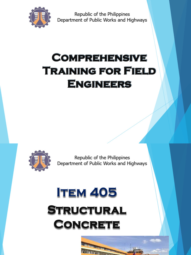 Item 405 - Structural Concrete | PDF | Concrete | Cement