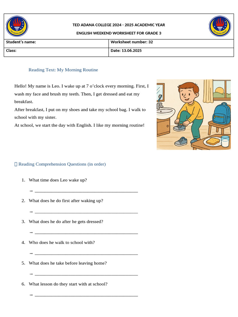 Grade 3 HW 32 | PDF