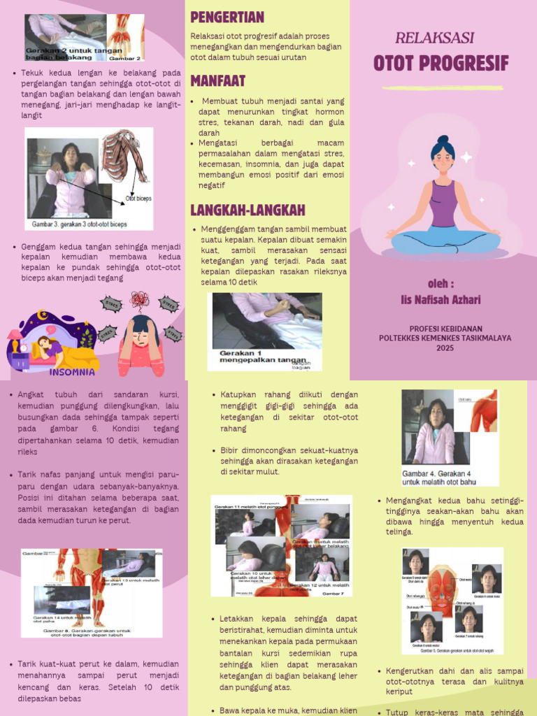 Leaflet Relaksasi Otot Progresif | PDF