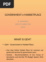 GeM Guideline | PDF | Procurement | Auction