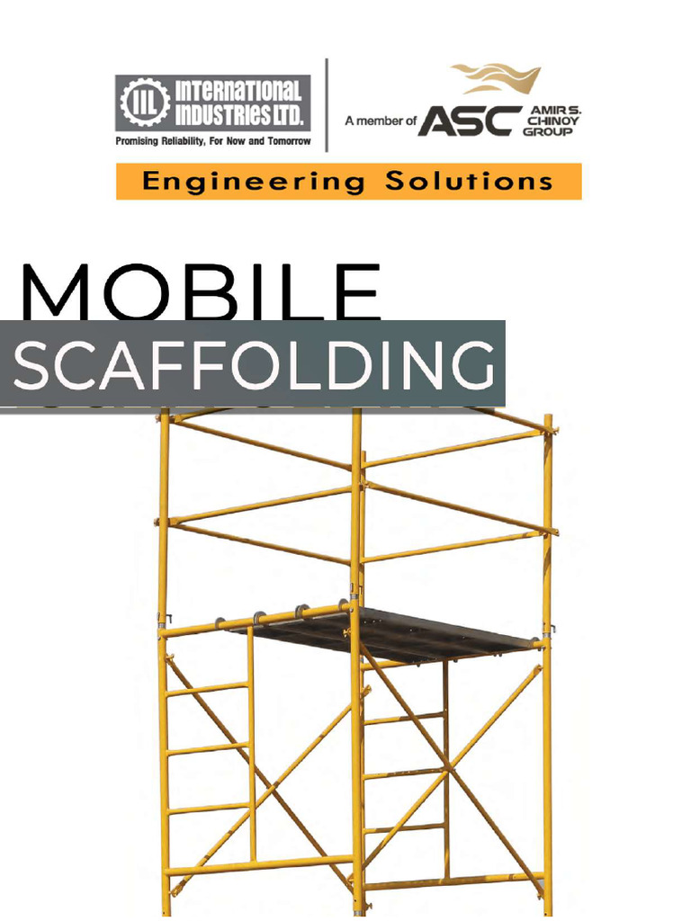 Mobile Scaffolding - Engineering Solutions | PDF
