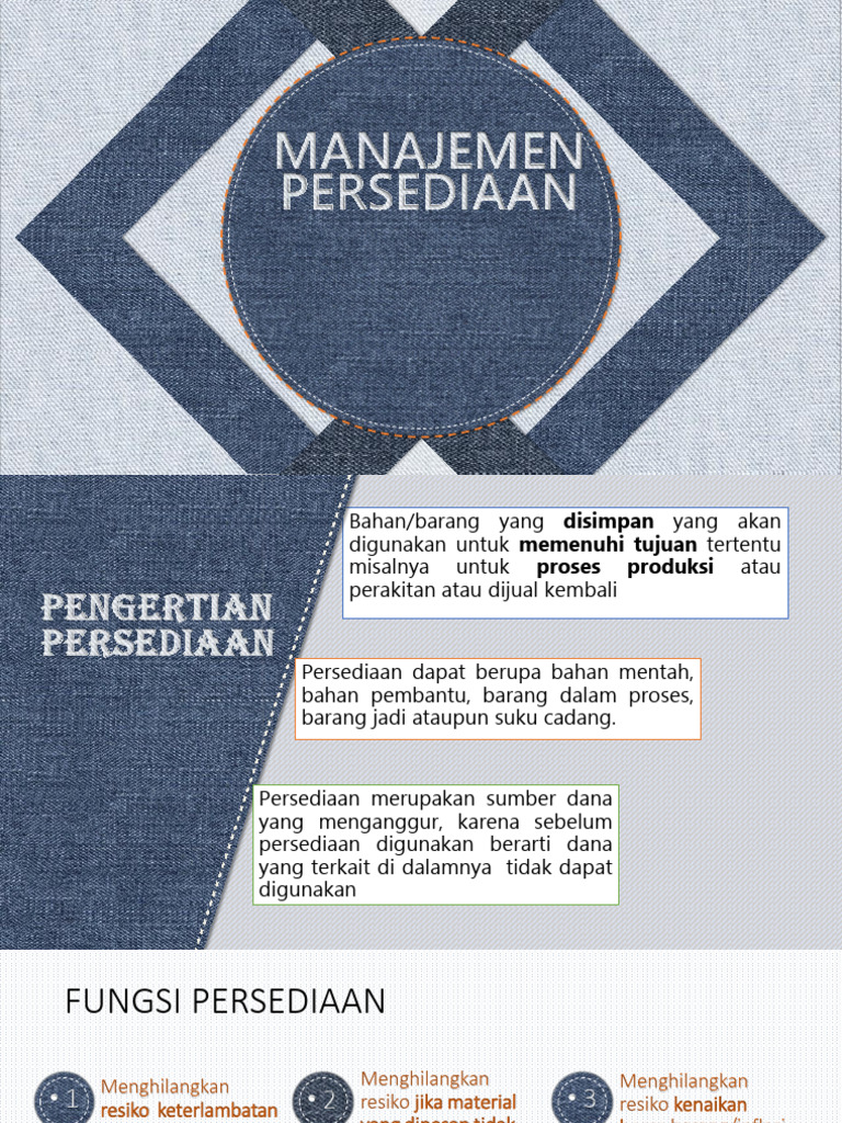 Manajemen Persediaan EOQ PPC II | PDF