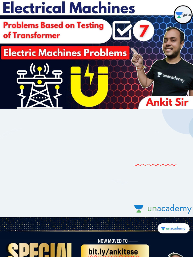 Lecture-7 Testing of Transformers | PDF | Transformer | Electricity