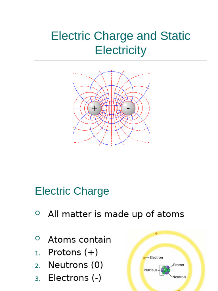 1 Electric Force and Electric Field | PDF | Electric Charge ...