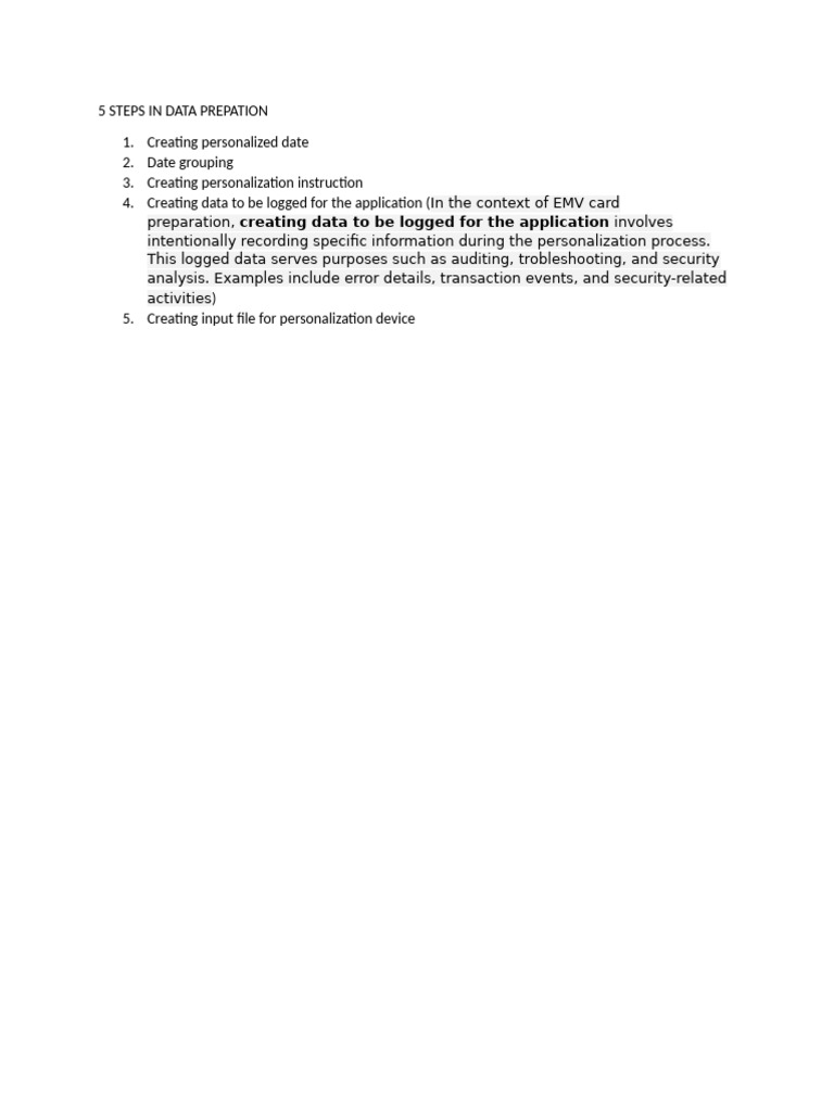 5 Steps in Data Prepation | PDF