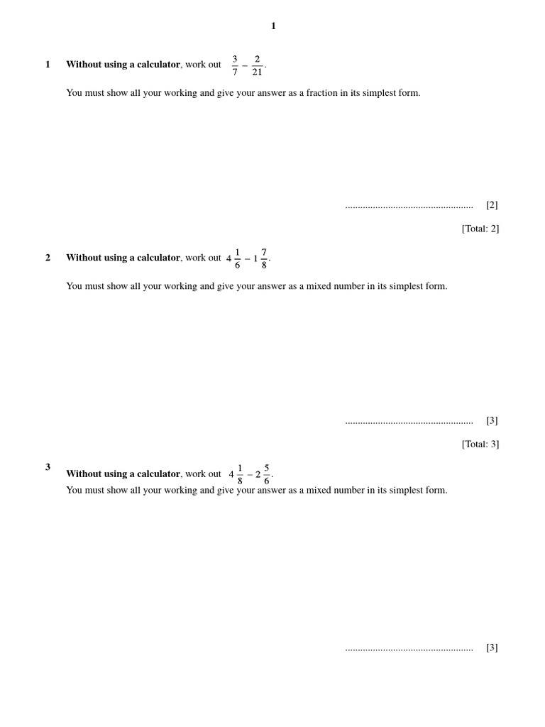8 Number Questions for Math Practice | PDF | Arithmetic | Mathematics